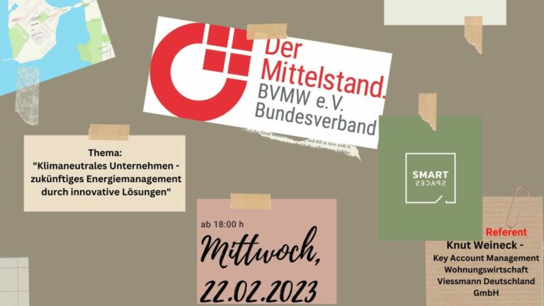 BVMW Fachgruppe Bau lädt ein "Klimaneutrales Unternehmen" am 22.02.2023 ...